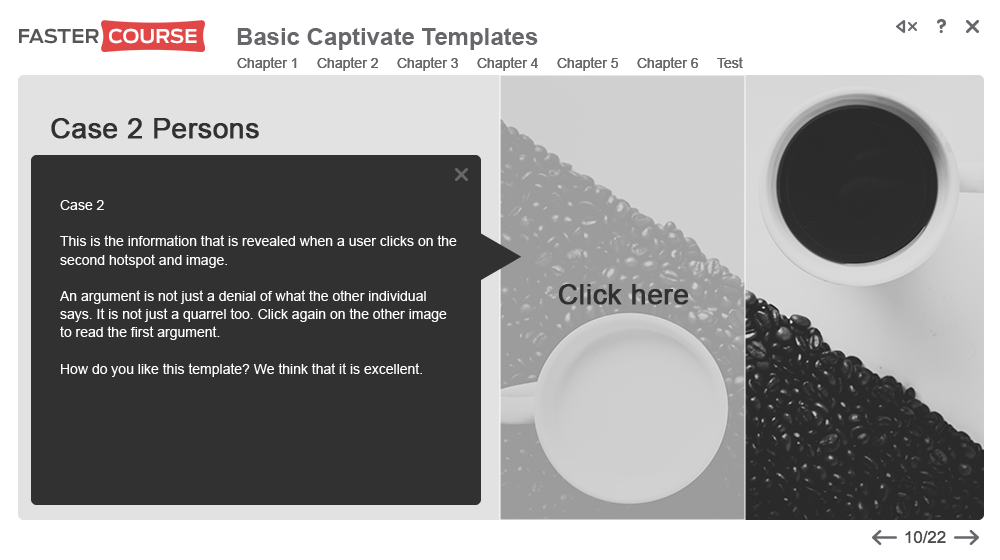 Adobe Captivate Templates Package Basic contains 16 Templates E learning Templates